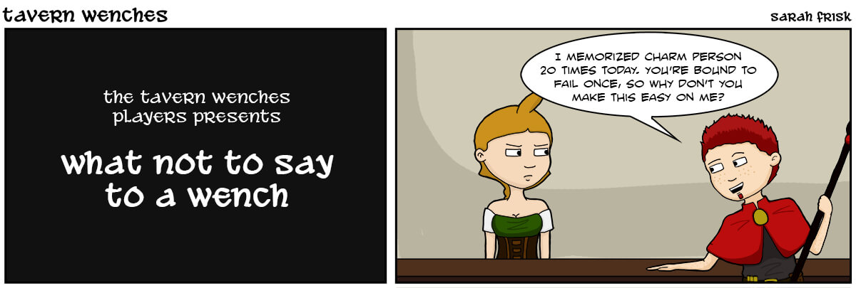 What Not To Say To A Wench #1 - Tavern Wenches